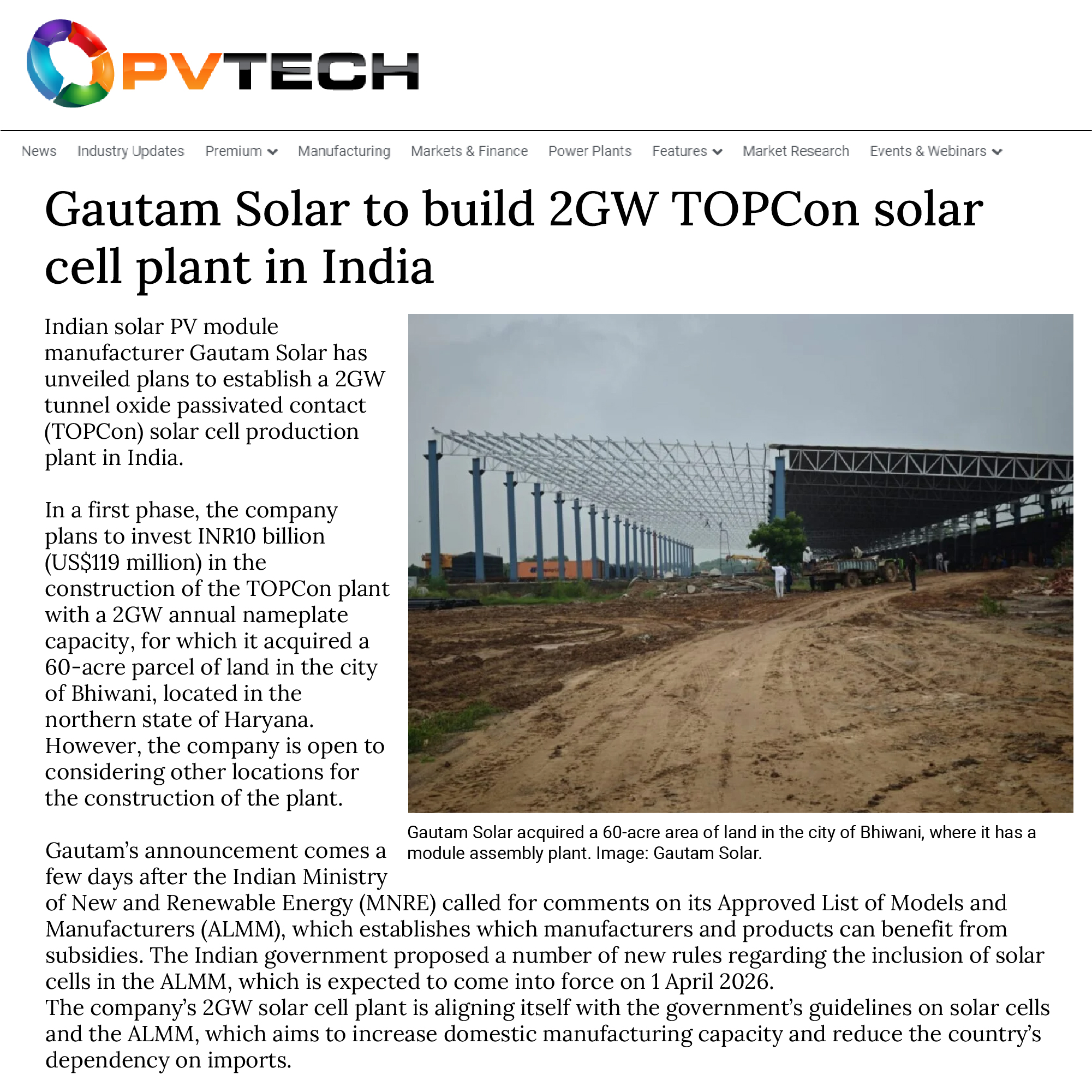 Gautam Solar